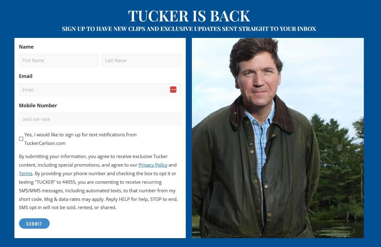 Tucker Carlson posts FIRST TV monologue since leaving Fox News ...